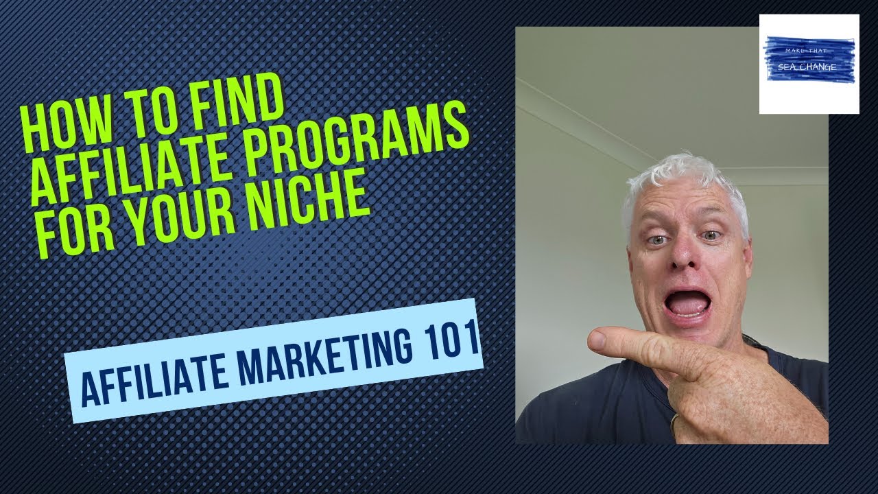 How to Find Affiliate Programs For Your Niche - YouTube