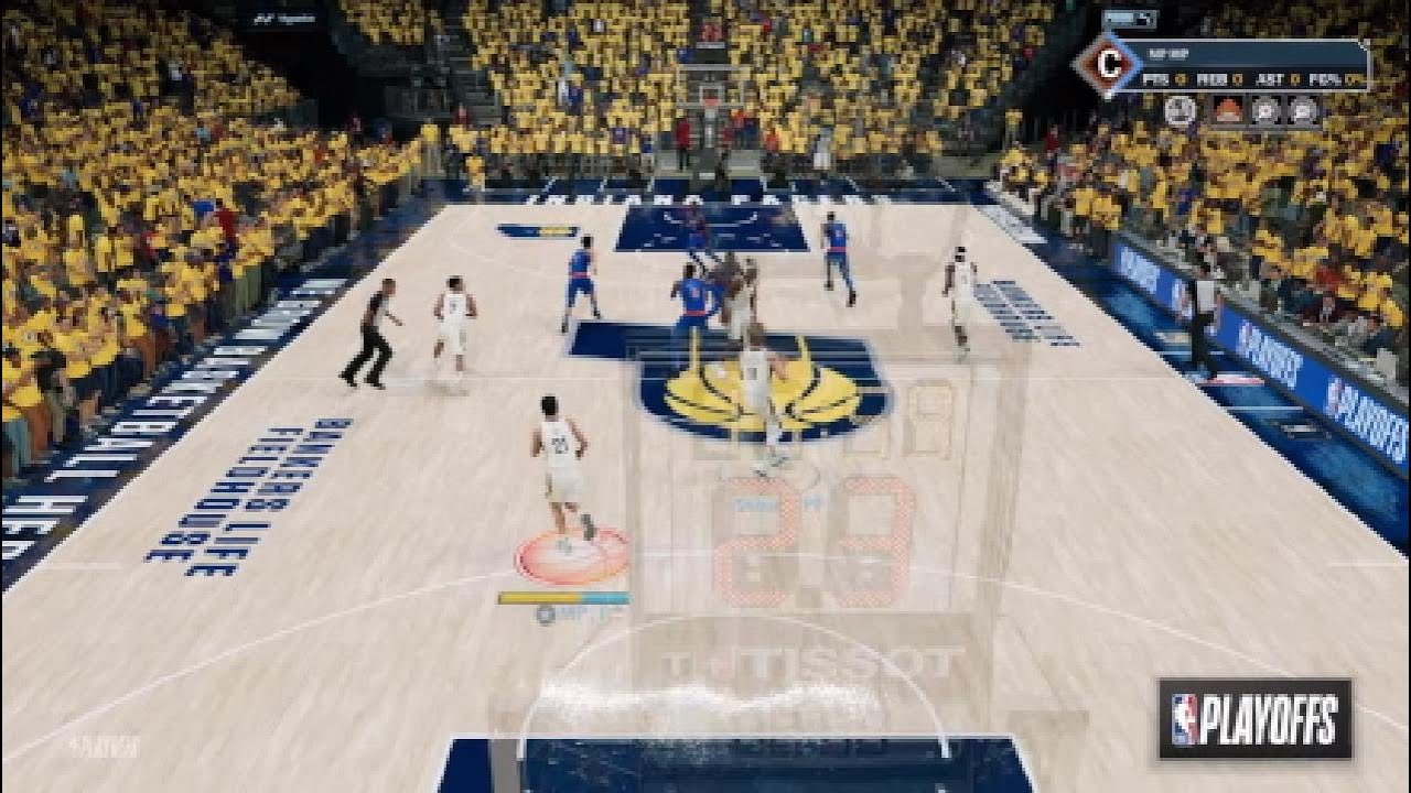 NBA 2K22 mc playoff triple double - YouTube