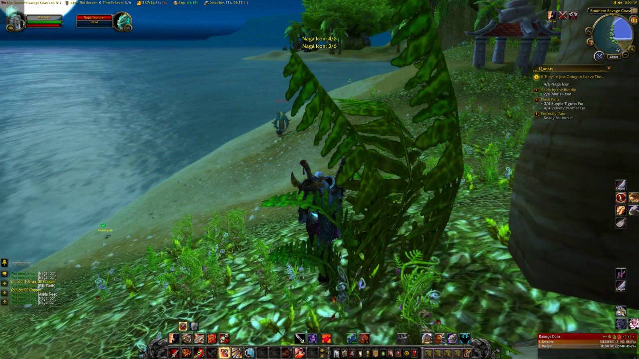 WoW The Cape of Stranglethorn Quest Achievement part1 - YouTube