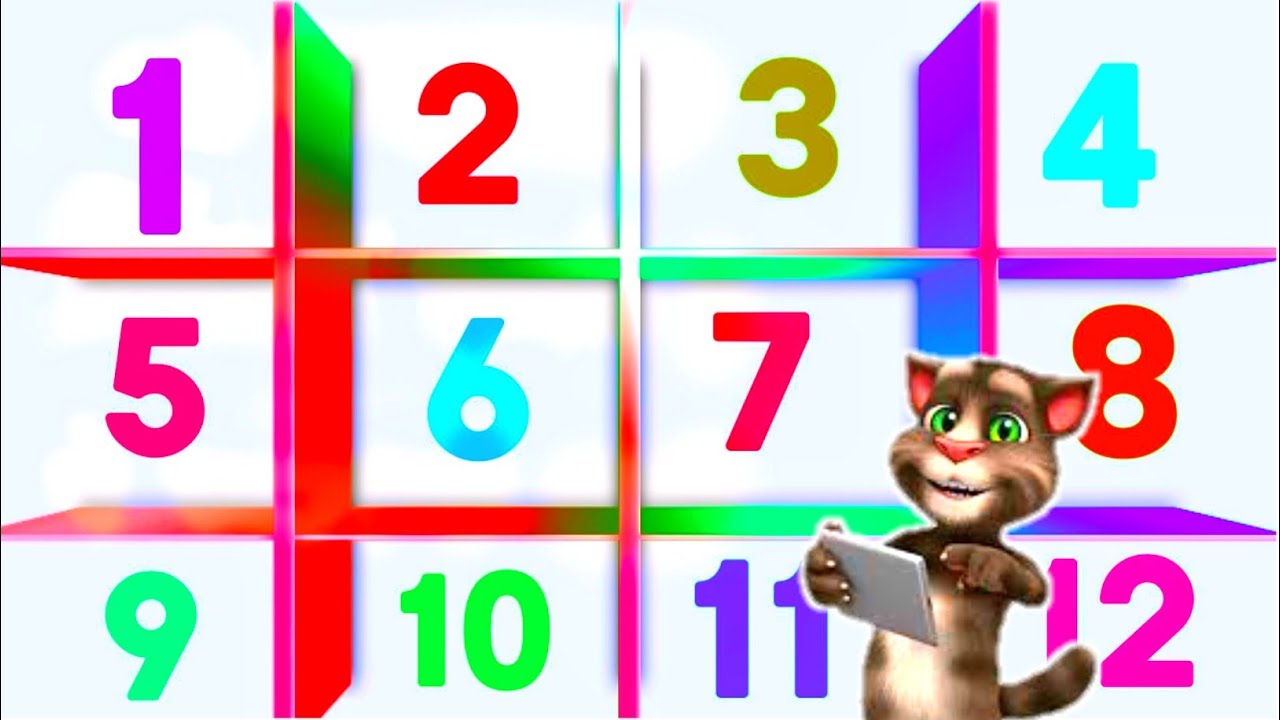 123 Numbers,123 Number Names,1 To 30 Numbers Song,123 learning for kids ...