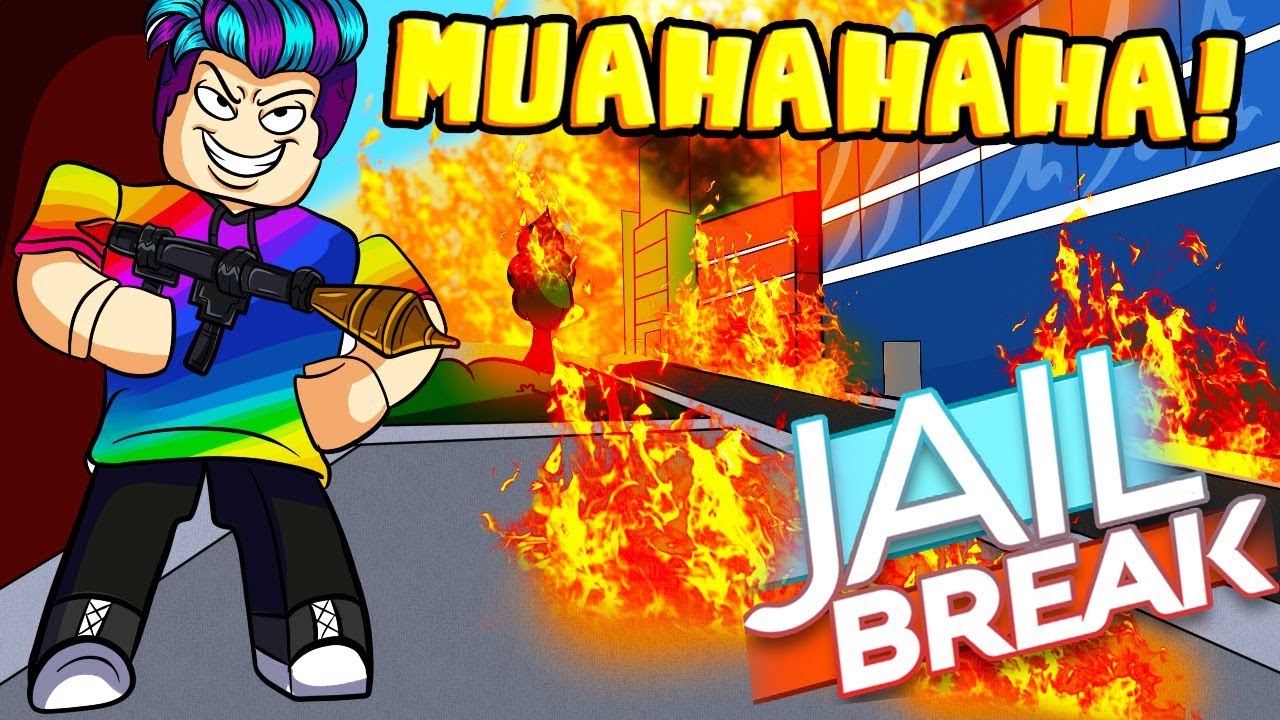 I BLEW UP THE ENTIRE JAILBREAK SERVER! MUAHAHA!!!! (Roblox) - YouTube