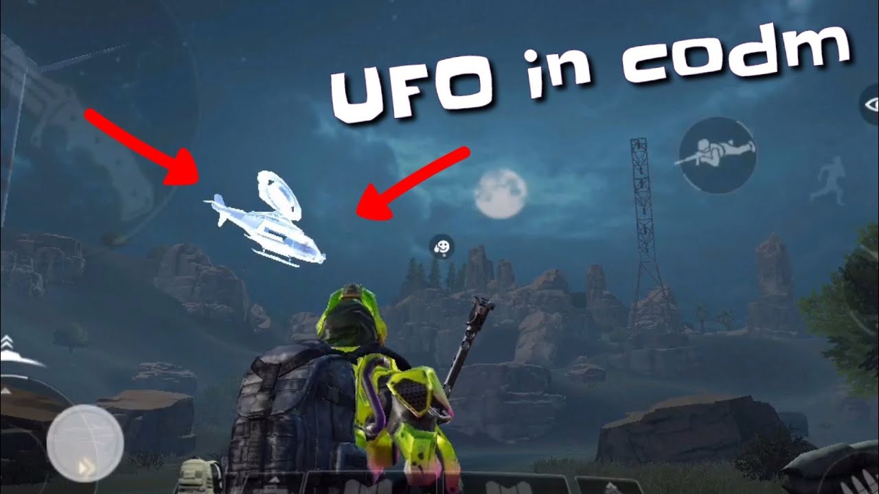 ufo spotted in codm br || new update codm night mode in br || new codm map blackout - YouTube