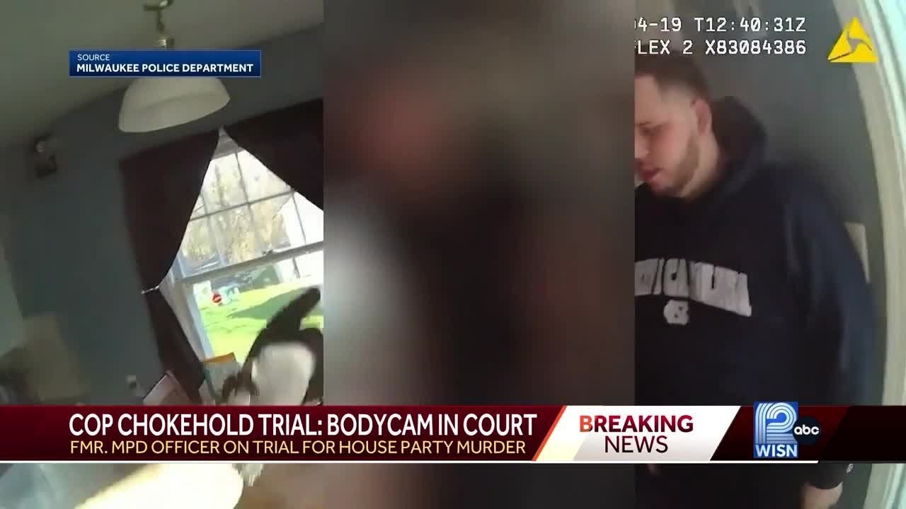 Jurors view police body cams in homicide case against former officer ...