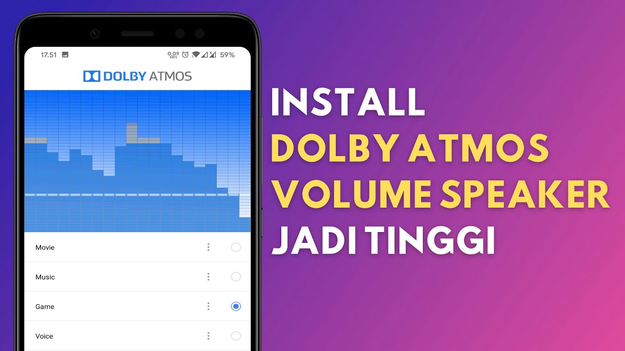 Install DOLBY ATMOS di Android | Volume SPEAKER Jadi TINGGI - YouTube