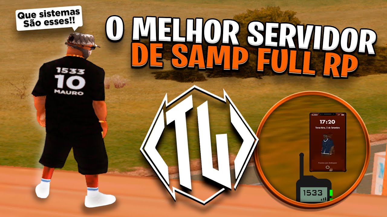COMO JOGAR NO MELHOR SERVIDOR DE SAMP RP COM SISTEMAS DO FIVEM E RÁDIO ...