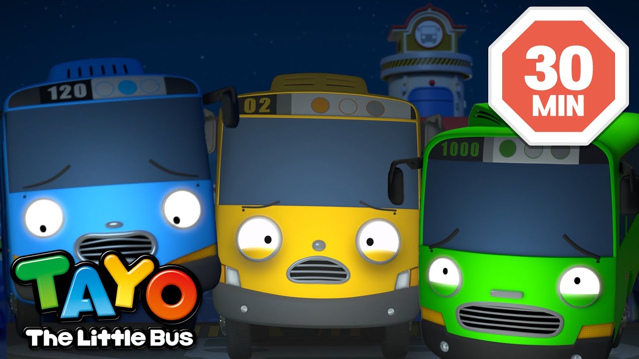 Una noche de relajo | Tayo Serie 6 Episodio | Tayo el pequeño Autobús ...