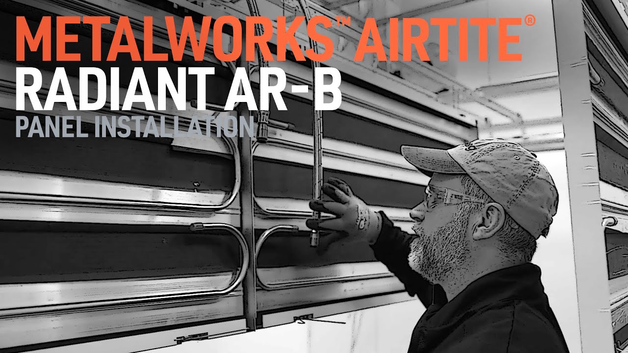 Aluminum Heated Ceiling Panels | AR-B Torsion Panel Installation ...