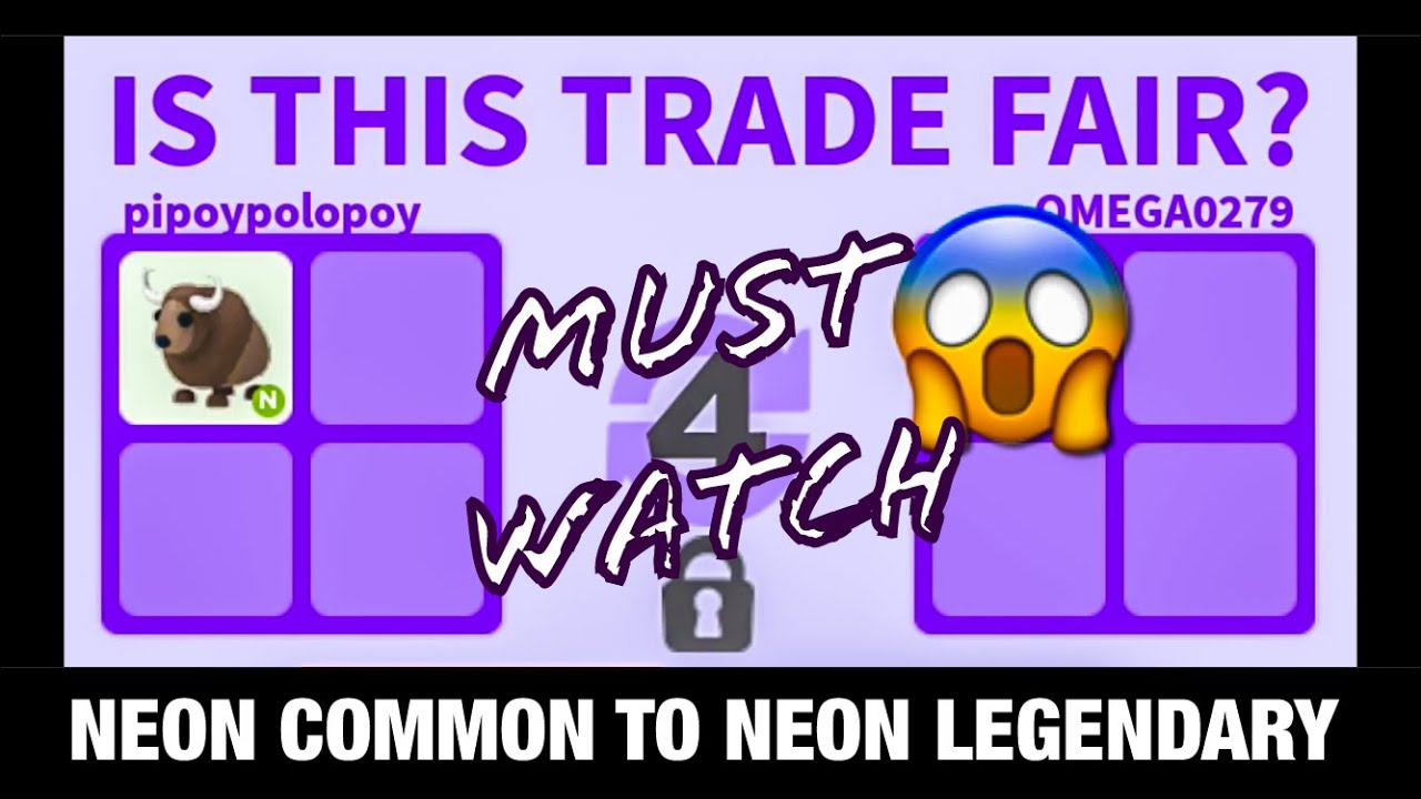 NEON COMMON TO NEON LEGENDARY - STEP BY STEP - REAL WAY TRADING IN ...