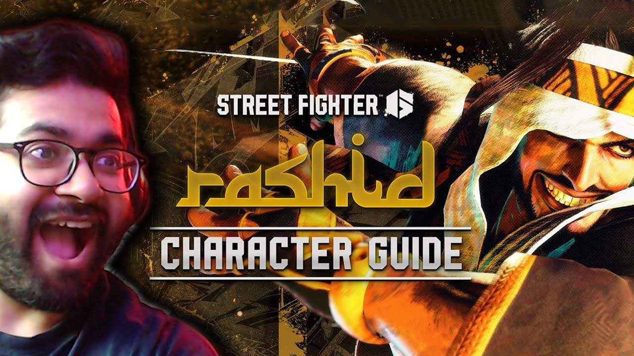 Rashid is BROKEN... | NEW Rashid Character Guide & Move List! - YouTube