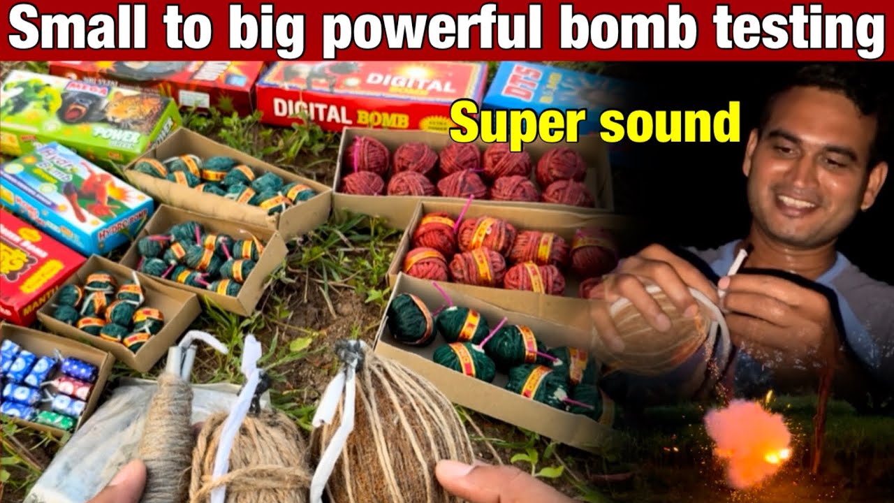 Most powerful nattu vedi & different types of diwali bomb nattu vedi ...