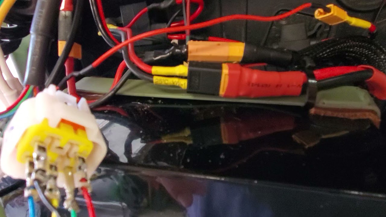 Razor 48V 55A 2kW brushless Kelly KBS-X controller wiring and ...