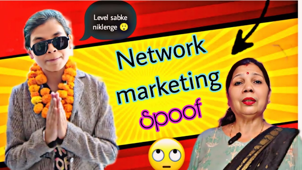 Network marketing Spoof 📈🚀| Level sabke niklenge 😲| comedy video ...