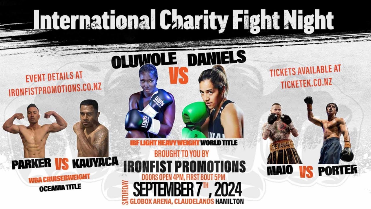 INTERNATIONAL CHARITY FIGHT NIGHT PRESS CONFERENCE - IRONFIST ...