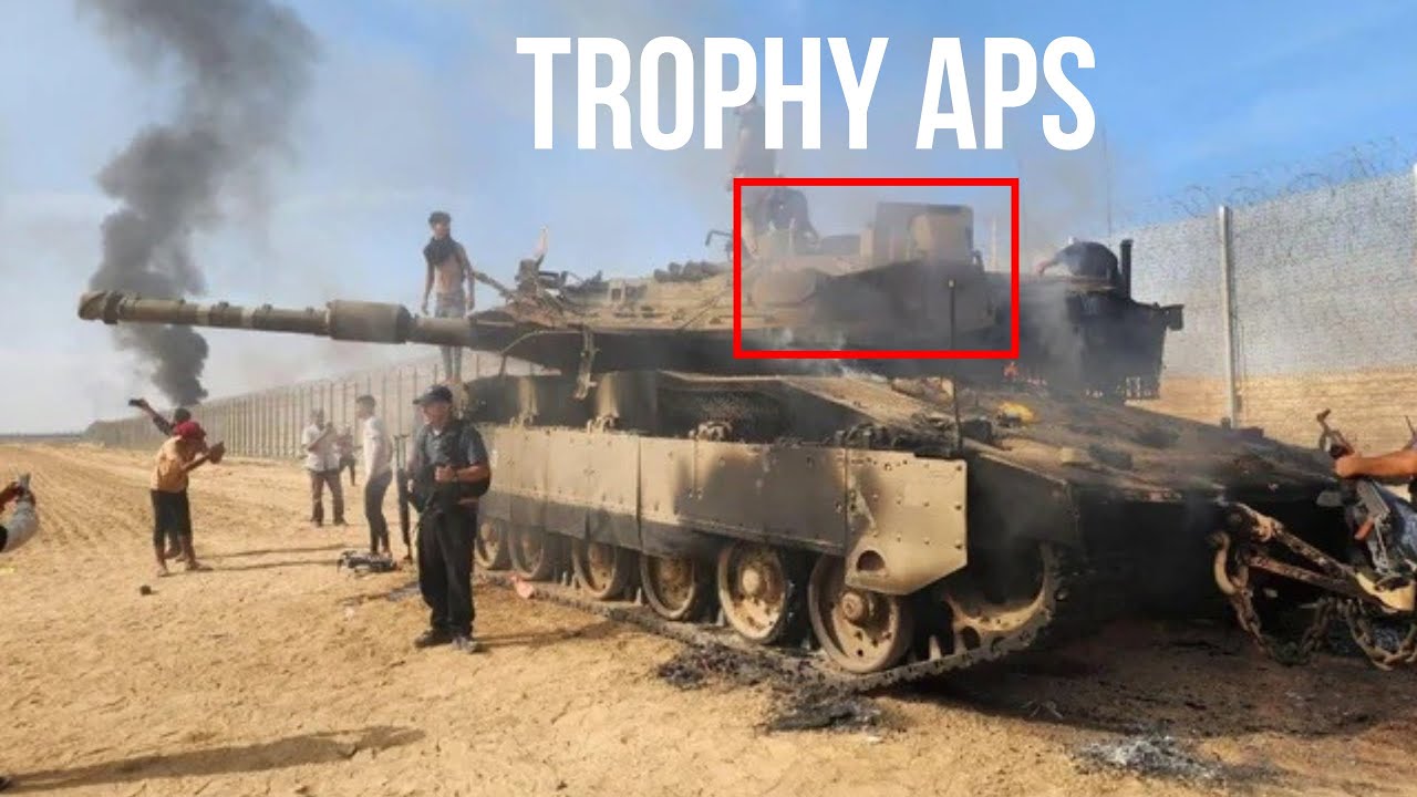 Trophy APS failed to protect Merkava tanks - YouTube