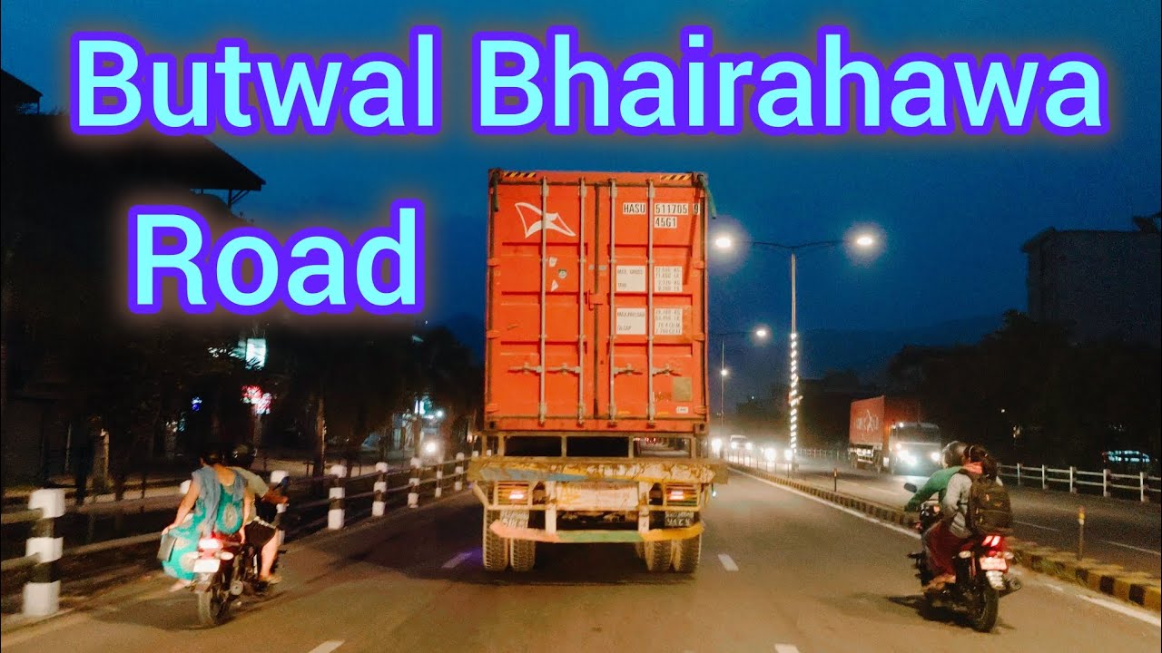 Butwal Bhairahawa Night Driving tour. Night View. Evening View Yogikuti ...