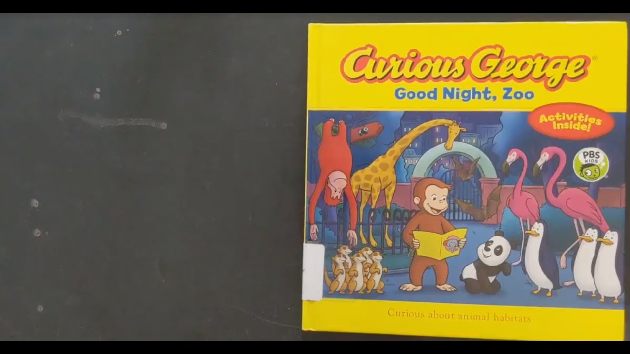 Curious George Goes To The Zoo Book