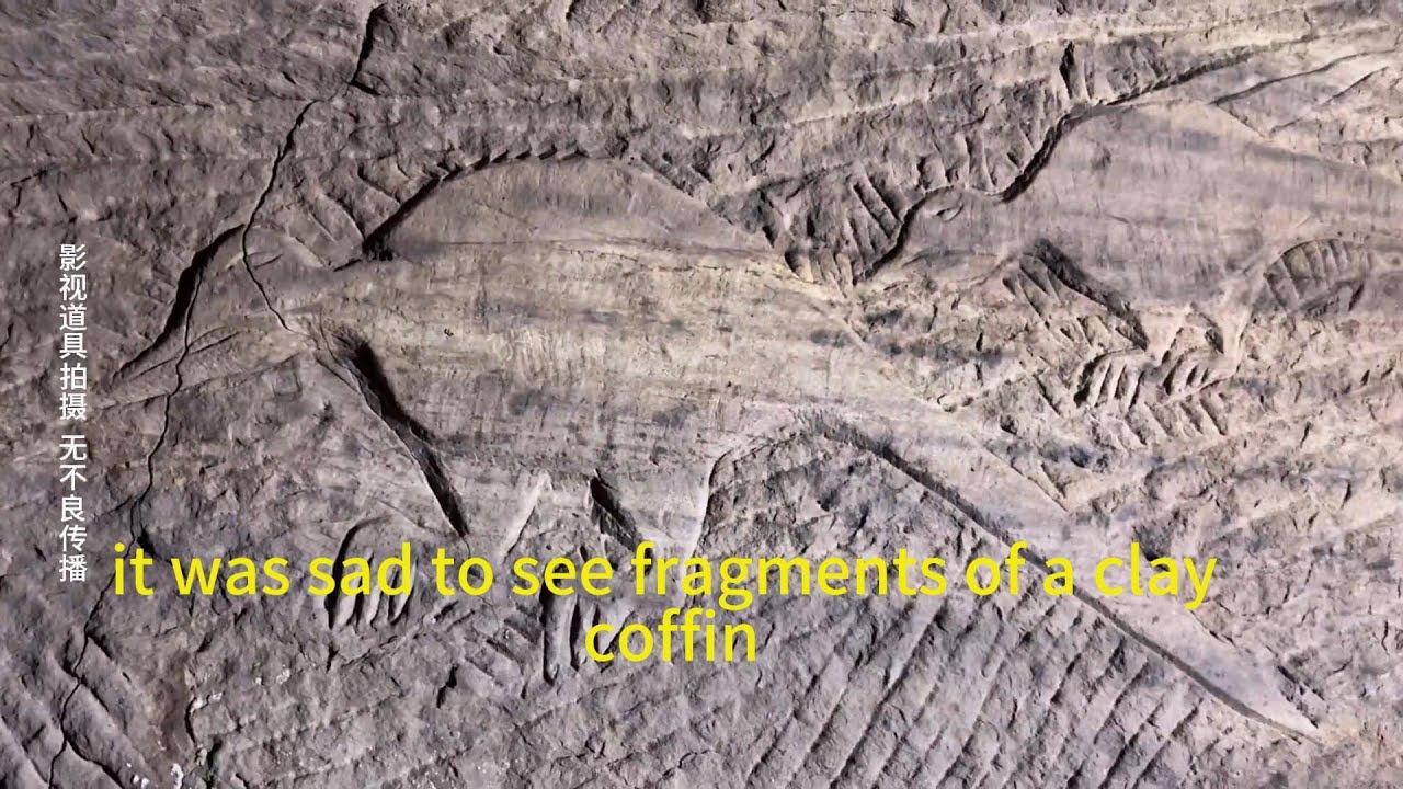 Dinosaur patterns found in tombs more than 2,000 years ago｜汉代恐龙壁画 ...