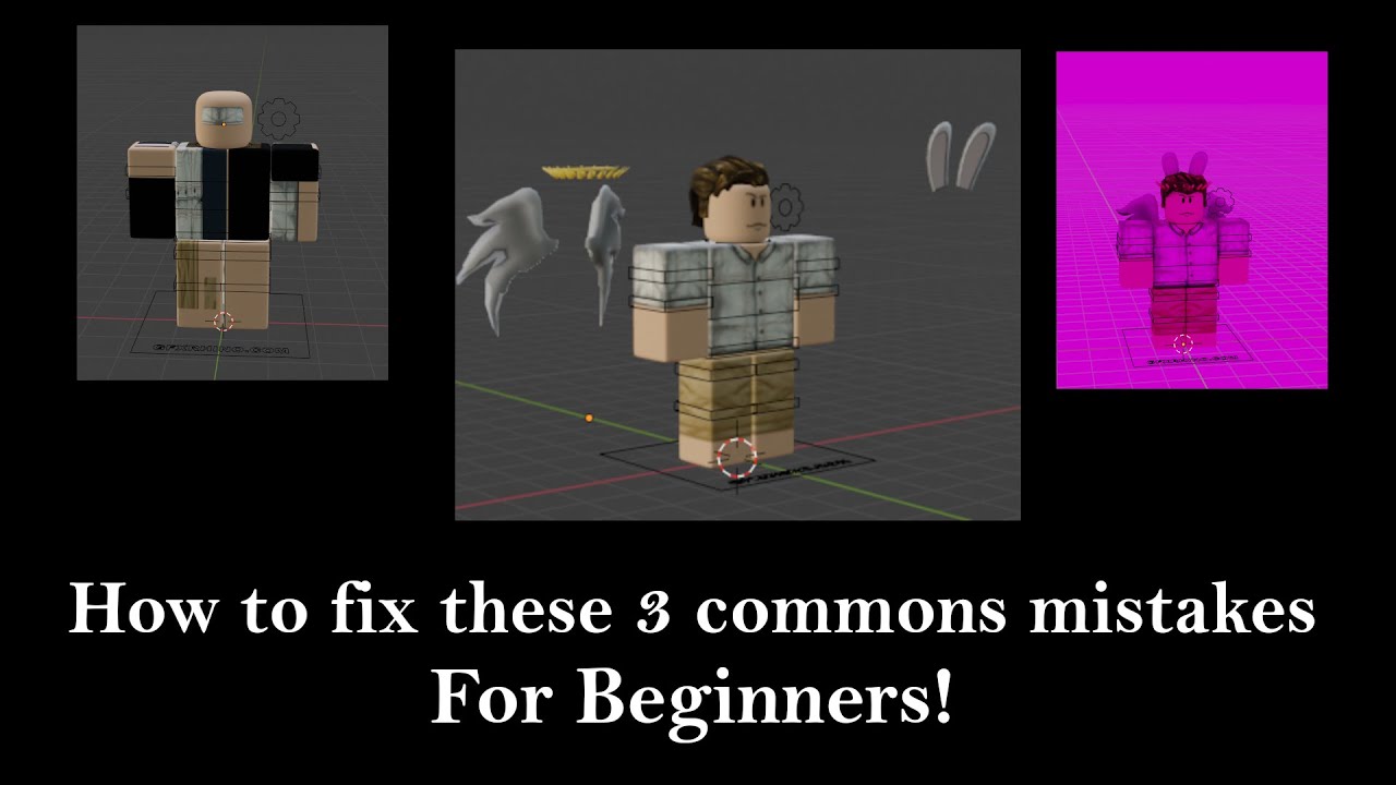 HOW TO FIX COMMON MISTAKES NEW ROBLOX GFX ARTISTS MAKE! - YouTube