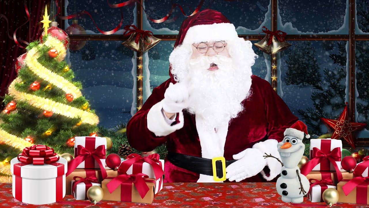 Mensaje de Santa Claus para Astrid y Alexandra García Merinos Navidad ...