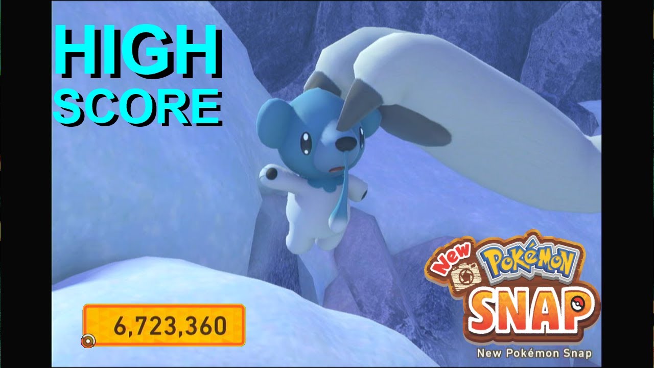 Shiver Snowfields Day Course Score (New Pokemon Snap Guide) - YouTube