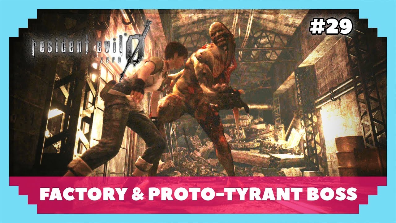 Resident Evil Zero HD #29 - Factory & Proto-Tyrant Boss - YouTube