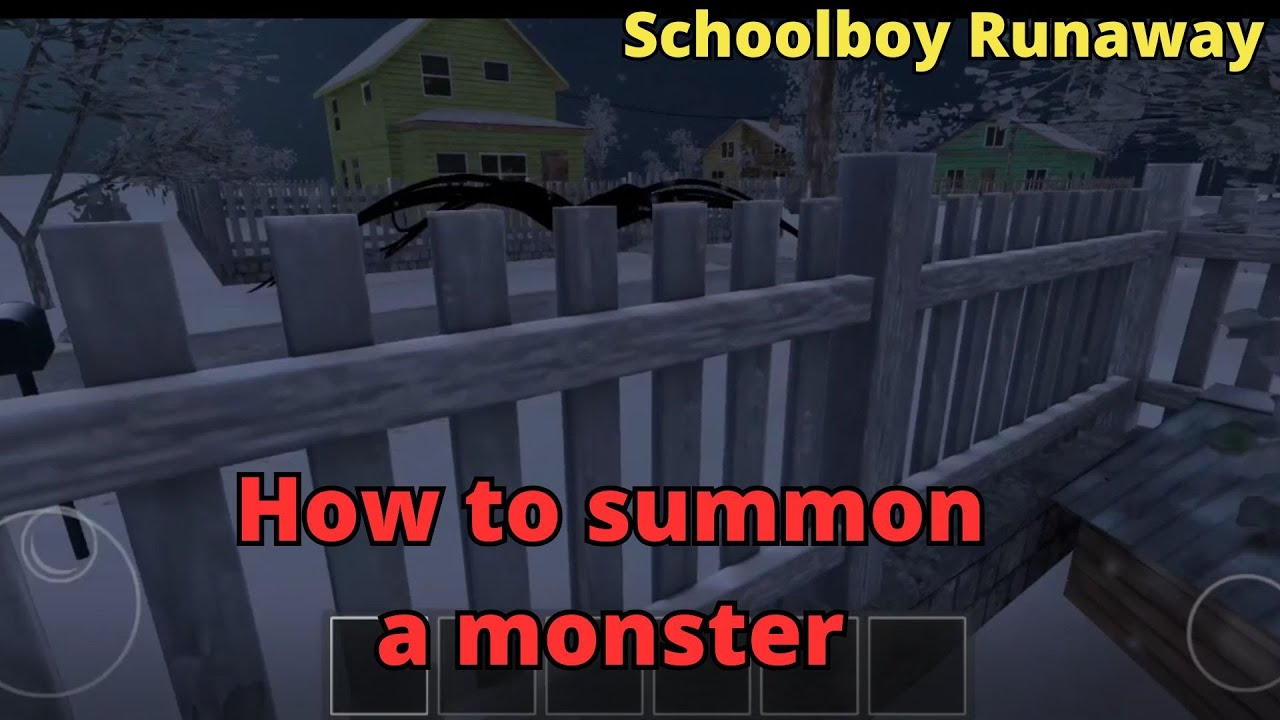 HOW TO SUMMON A MONSTER ON Schoolboy Runaway tutorial, summon monster ...