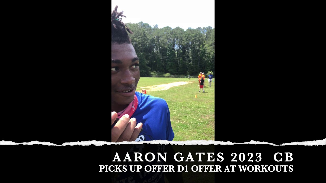 AARON GATES (ELITE TALENT FOOTBALL) - YouTube