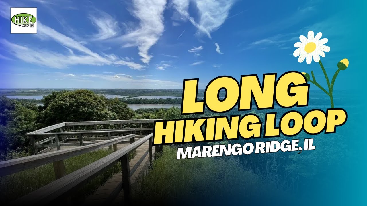 Marengo Ridge, IL - Long Hiking Loop (Video) - YouTube