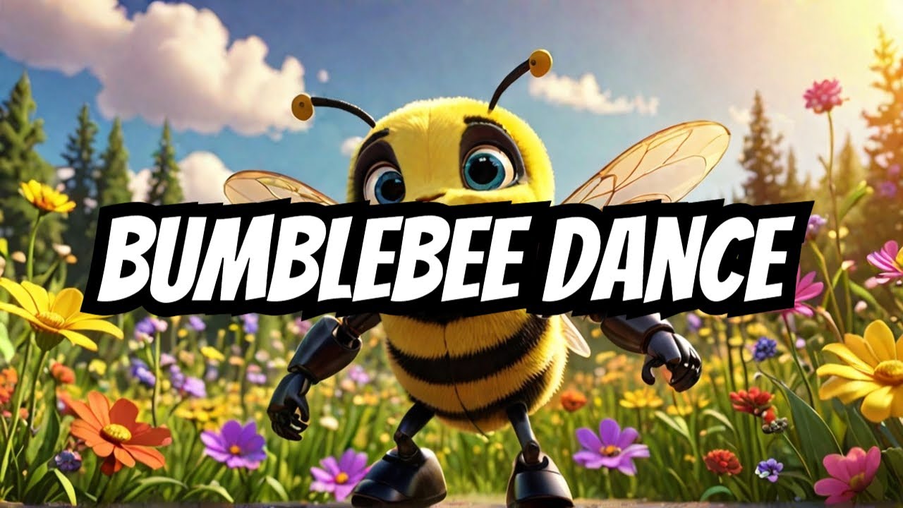 🐝 Bumblebee Dance Song | Fun Kids Nursery Rhyme | Baby & Toddler Action ...