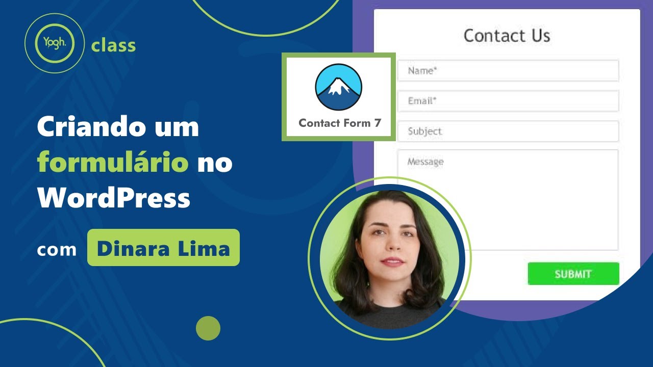 Criando um formulário no WordPress - Gratuito | Yogh Class - YouTube