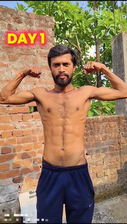 44kg to 60kg weight gain challenge 💪🔥 #thinnerajay #fitness #workout #motivation - YouTube