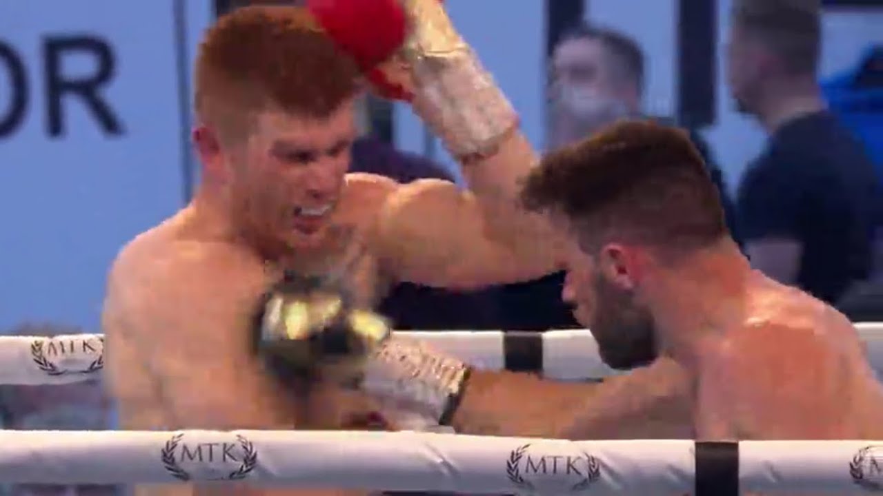 PADRAIG MCCRORY VS STEVE COLLINS JR- TERRIBLE STOPPAGE- POST FIGHT ...