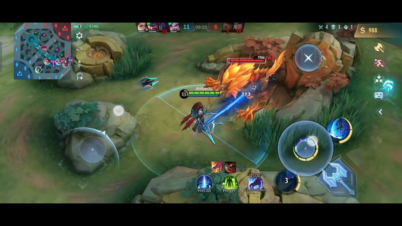 ALPHA JUNGLE BUILD #mobilelegends #alpha - YouTube