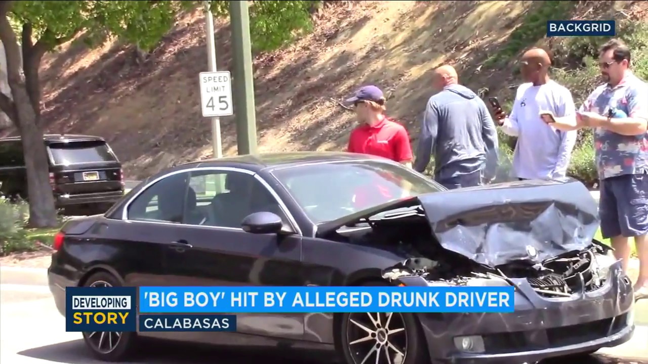 Radio DJ Big Boy rear-ended by alleged DUI driver in bizarre Calabasas ...