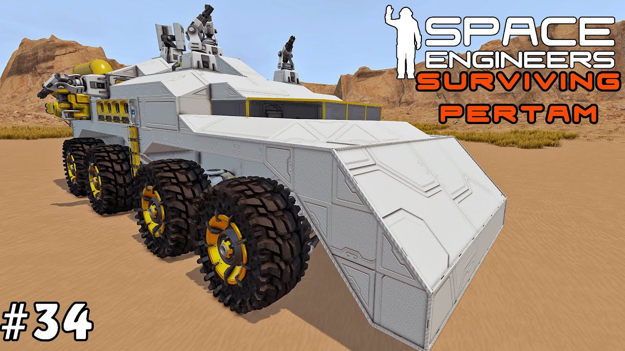 Space Engineers Surviving Pertam: Rover Remake | Part 34 - YouTube
