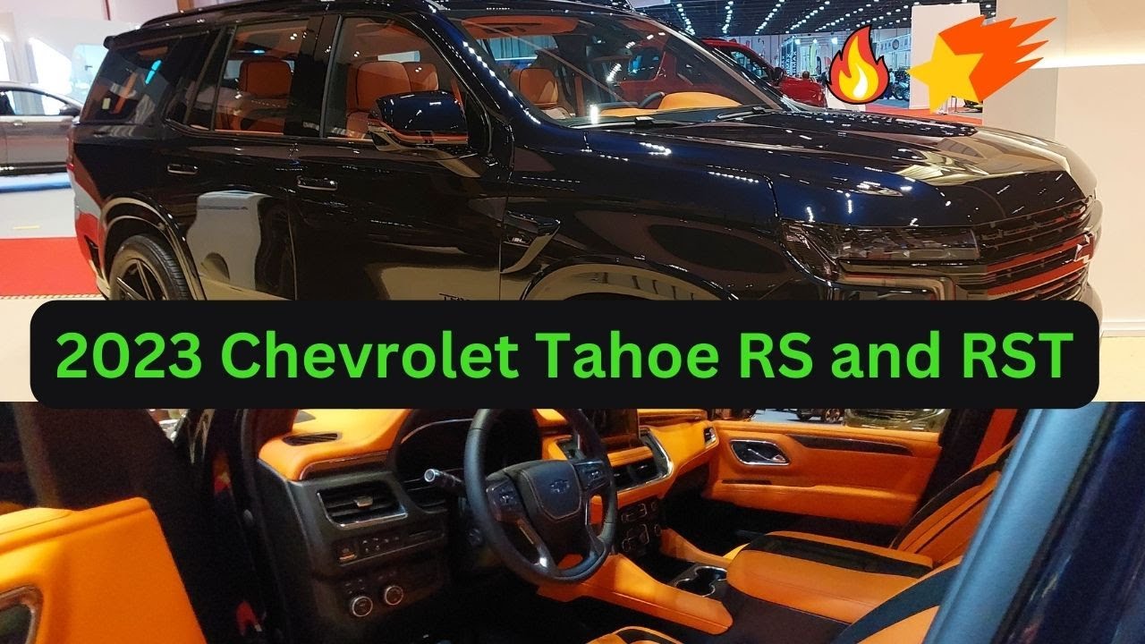 2023 Chevrolet Tahoe RS vs Tahoe RST: You Won't Believe the Differences ...