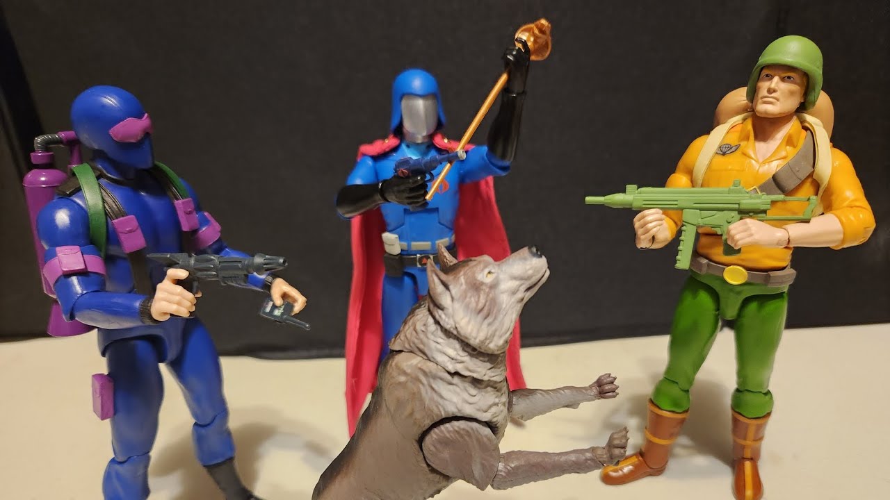 DISCOUNT action figures review GI Joe 7" ultimates Duke & Snake Eyes by ...