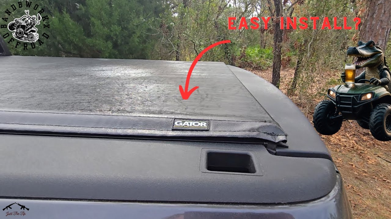 Gator SRX Soft Roll Up Tonneau Cover Install On Ram 2500! - YouTube