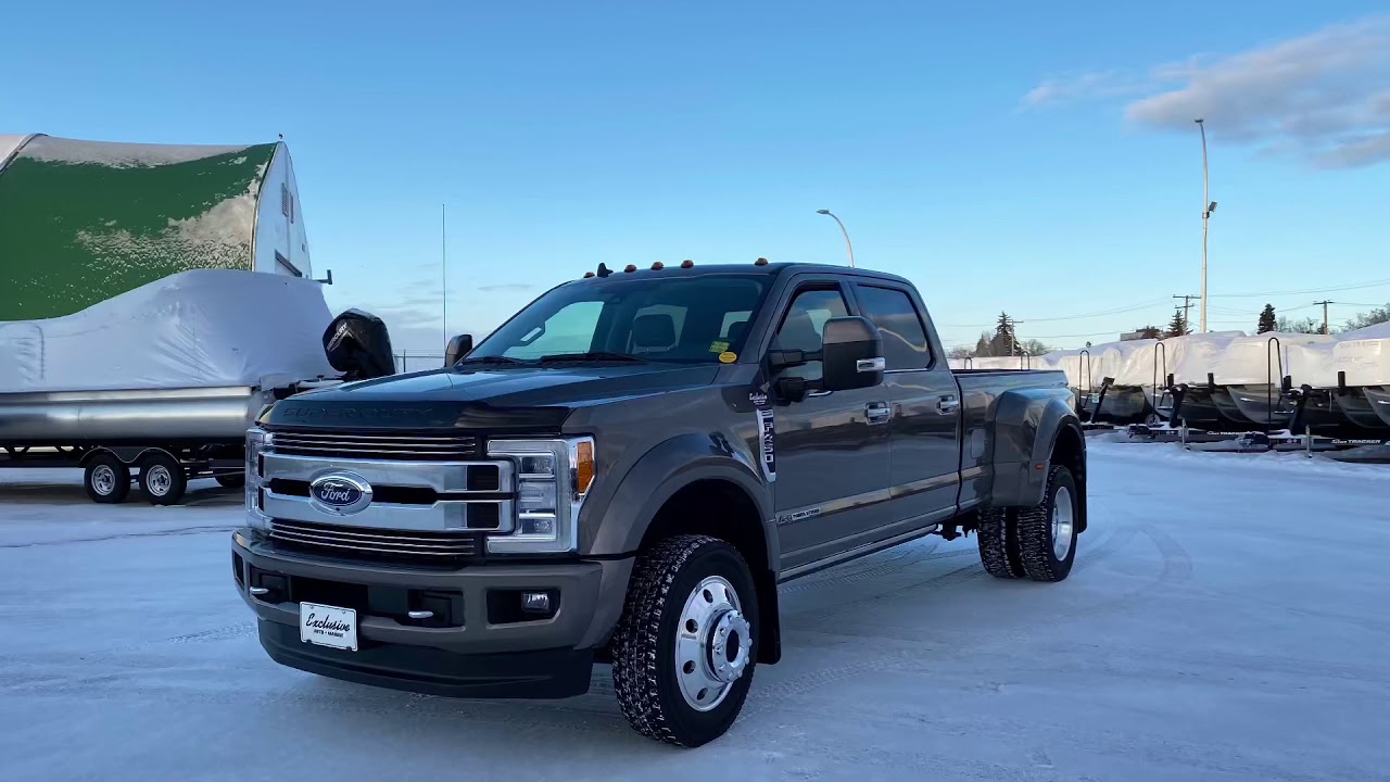 2019 Ford F450 Limited - YouTube