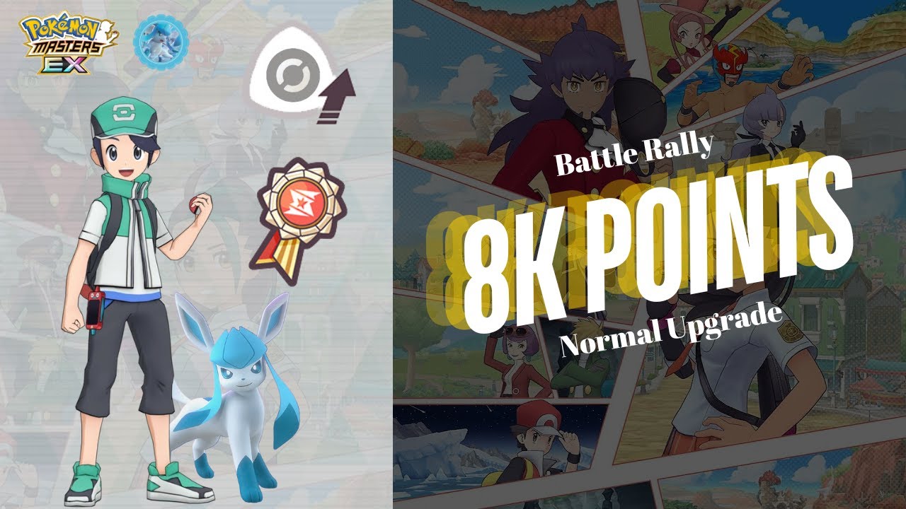 Easy 8k Points with Normal Buff | Battle Rally #1 | Pokemon Masters EX ...
