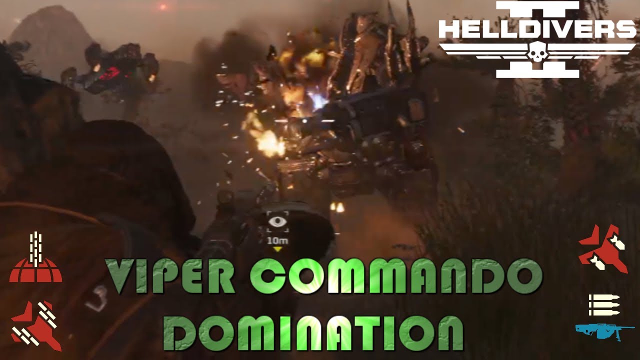 HD2 VIPER COMMANDOS GAMEPLAY | BLITZ DOMINATION - YouTube