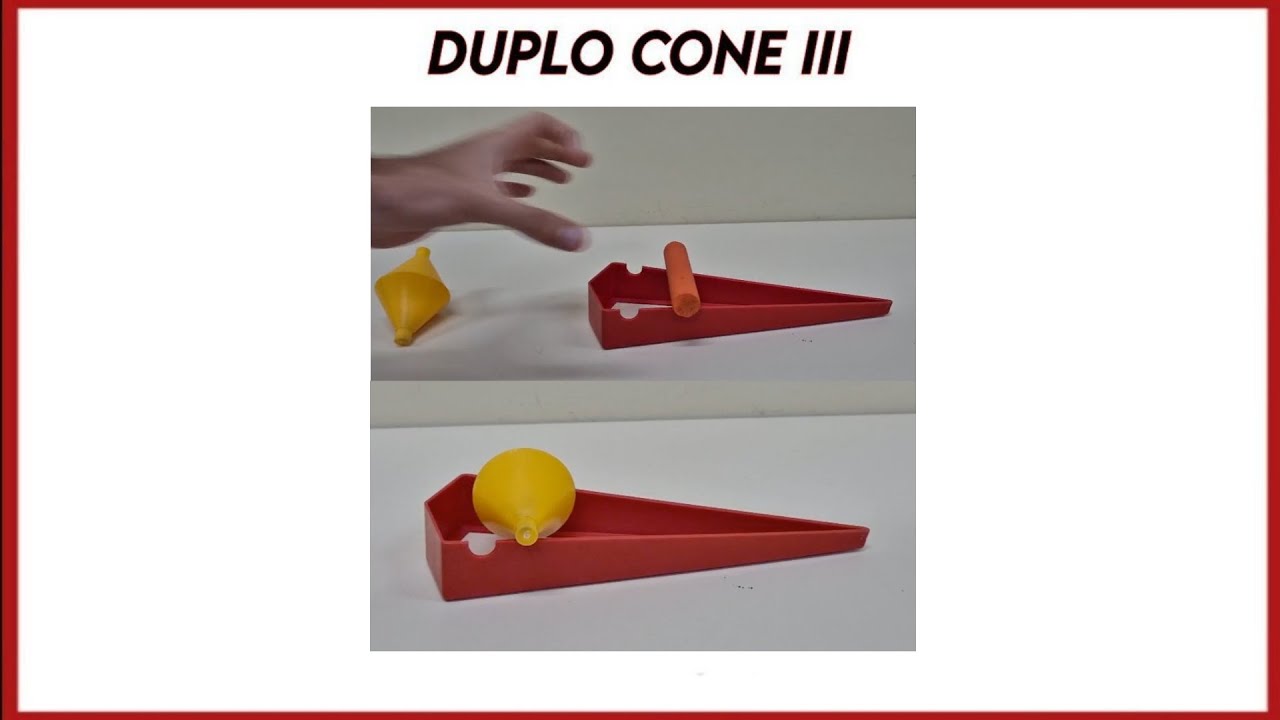 Experimentando: Duplo cone III / Double Cone III - YouTube