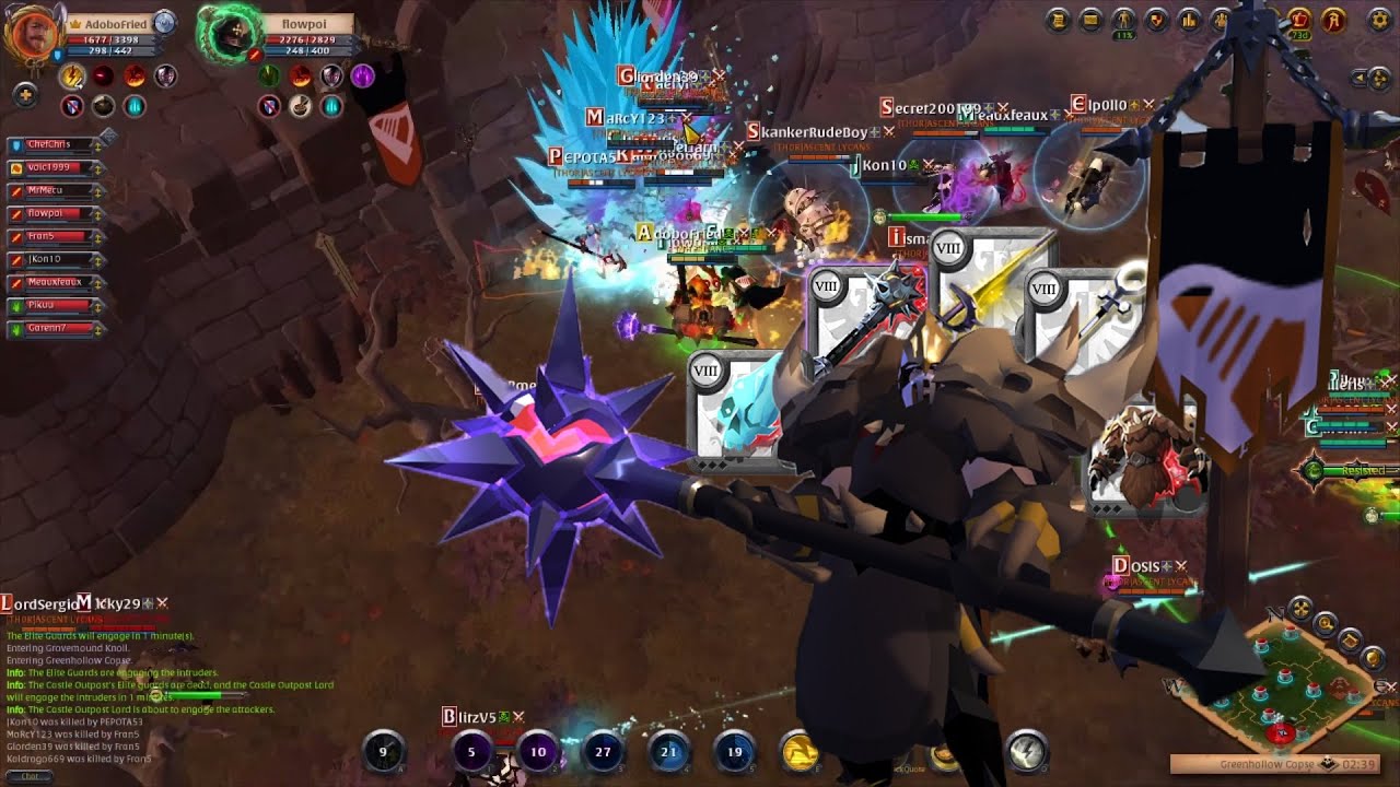 Albion Online: Roam and Destroy | Inheritance Guild - YouTube