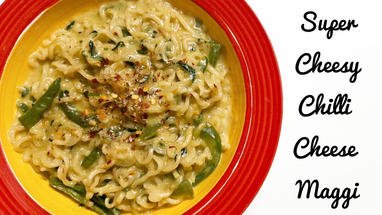 How to make Chilli Cheese Maggi | Best Cheese Maggi Recipe | Quick ...