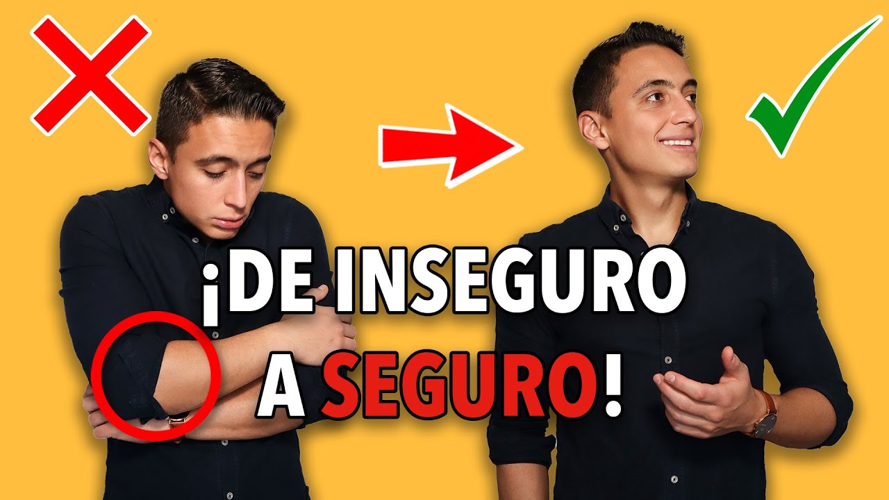 LENGUAJE CORPORAL de las personas SEGURAS – ¡ÚSALO así! - YouTube
