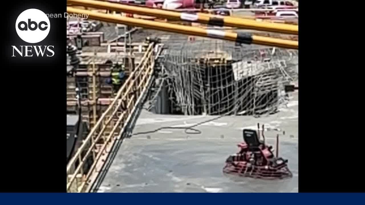 Multiple people injured in Connecticut building collapse | WNT - YouTube