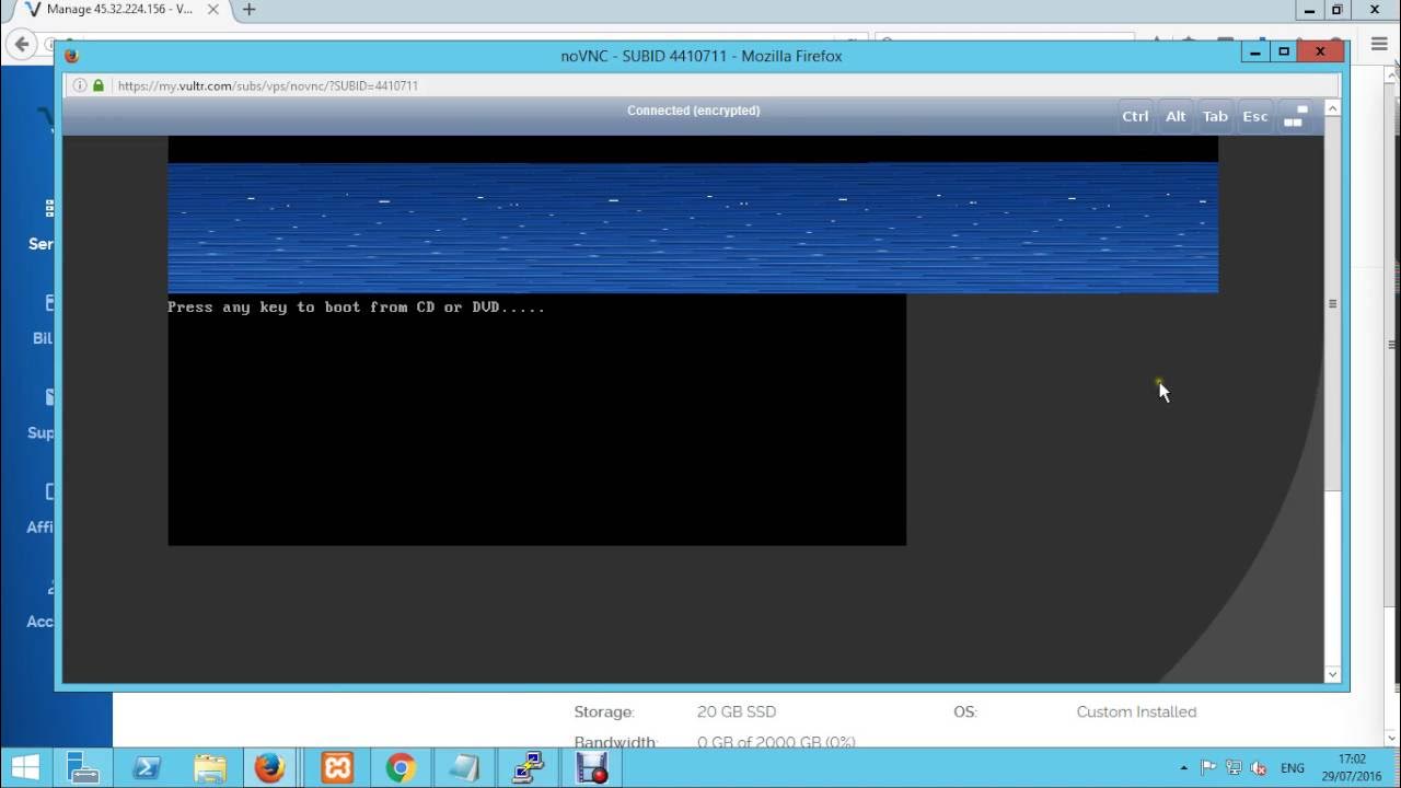How to install custom ISO windows on Vultr Cloud server easily - YouTube