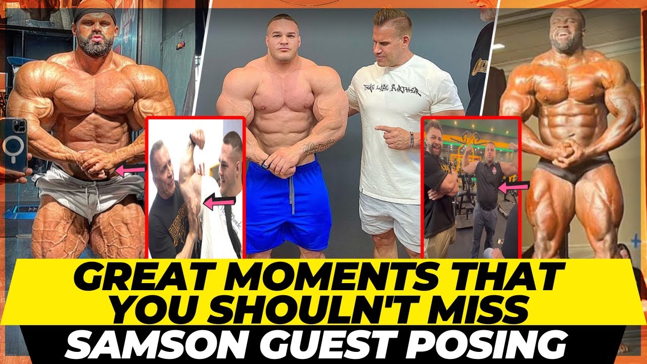 Great moments from bodybuilding today that you shouldn't miss + Samson ...