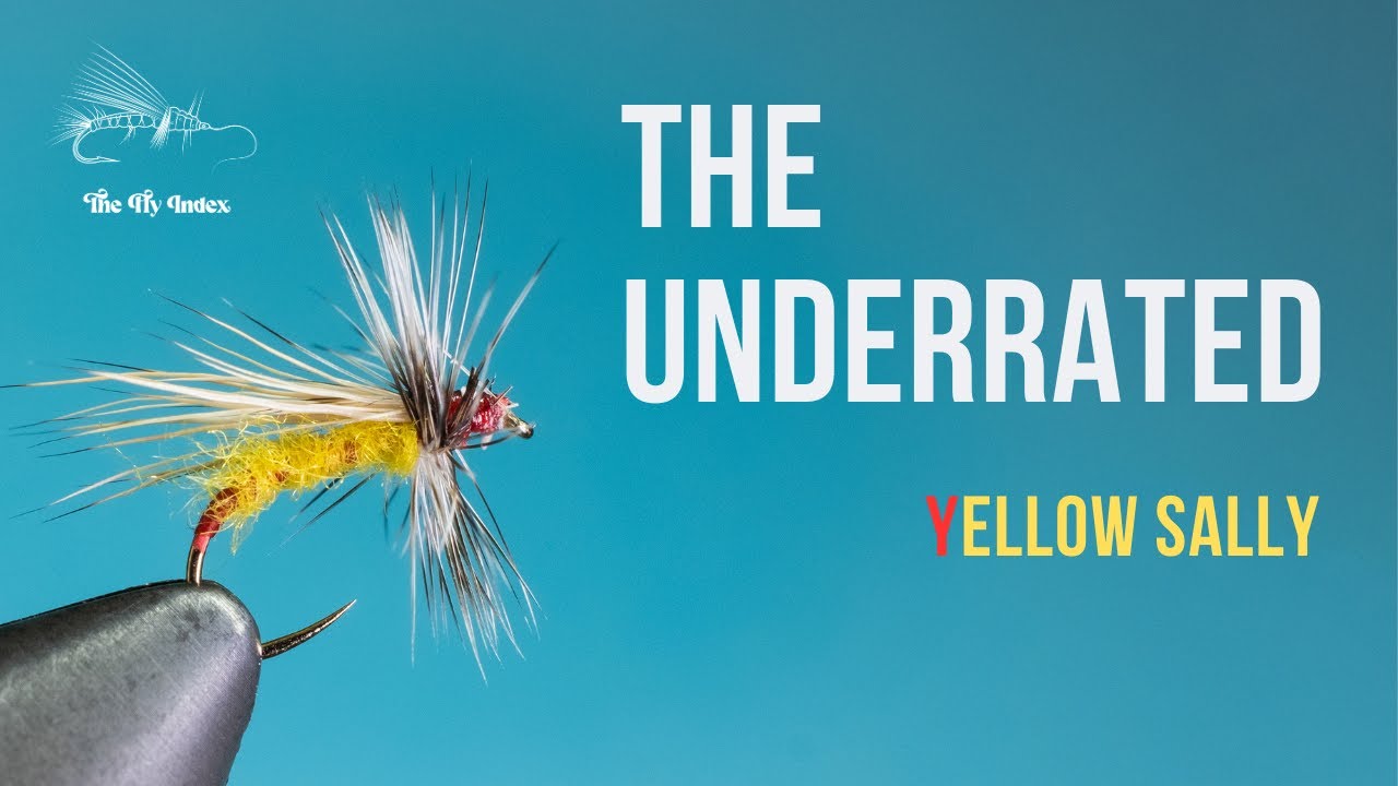 Tying The Yellow Sally Dry Fly - YouTube
