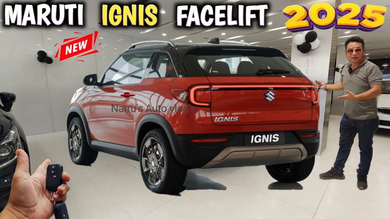 MARUTI IGNIS FACELIFT 2025 LAUNCH : FACELIFT MARUTI IGNIS 2025 : NEW ...
